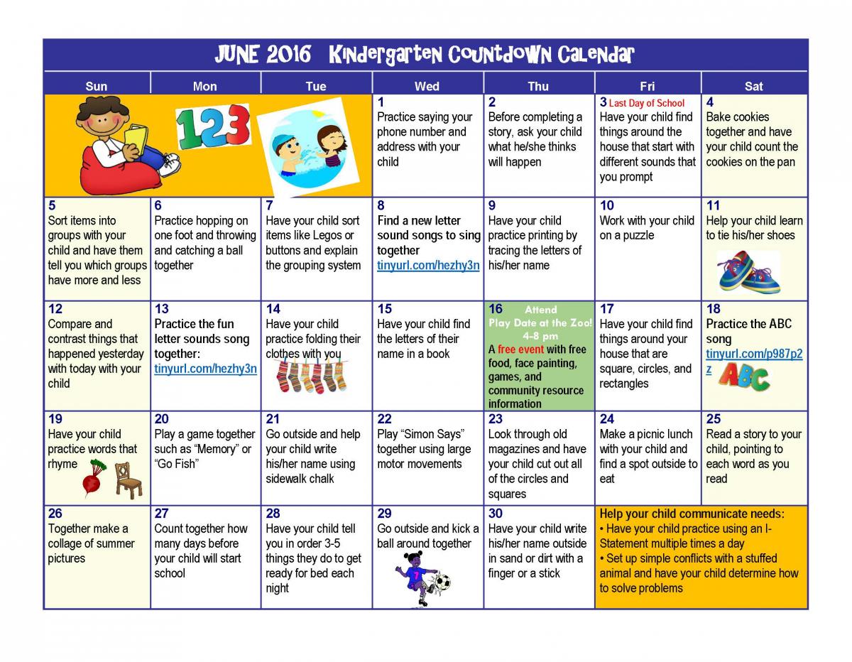 2016 Kindergarten Readiness | United Way of Yellowstone County